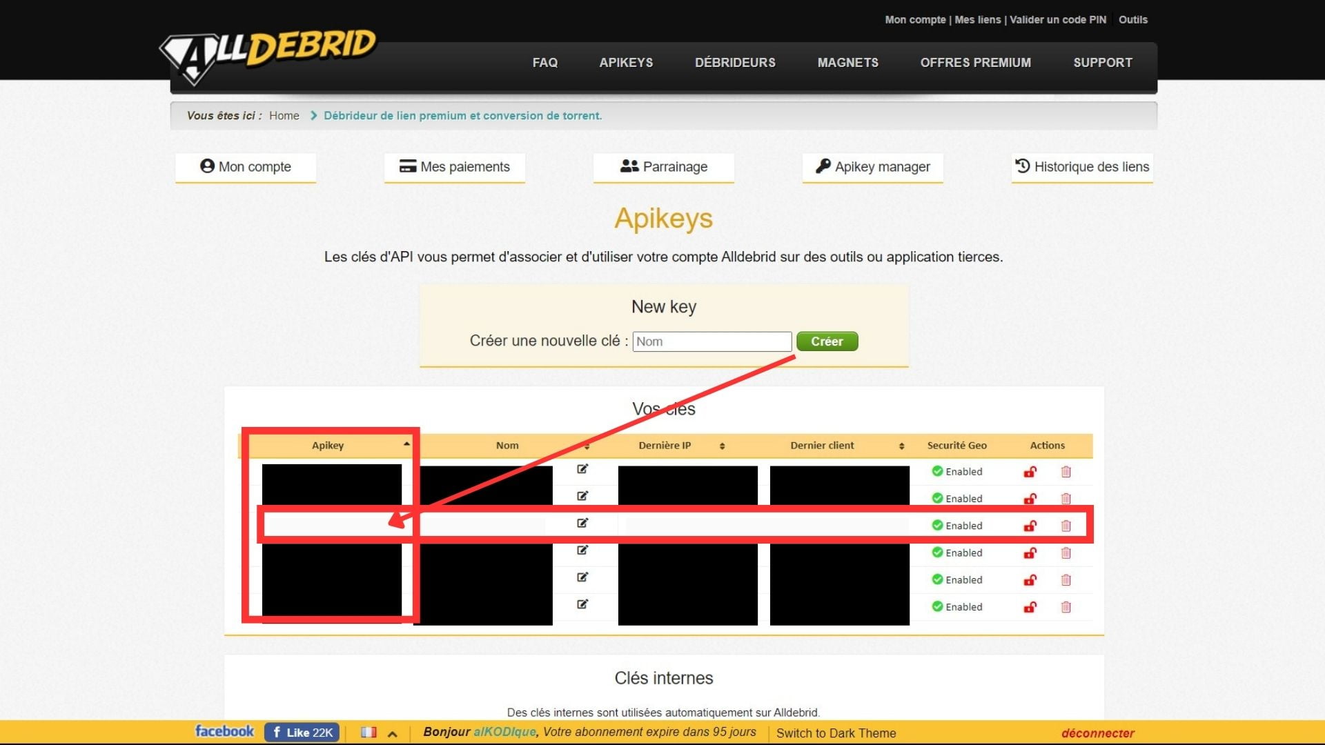 Addon vStream - Configurer un compte AllDebrid pour vStream • Wiki ...